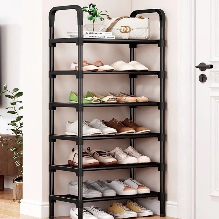 Customized Shoe Rack 6 Layers Kids Multifunctional 50 Pair Shoe Rack ...
