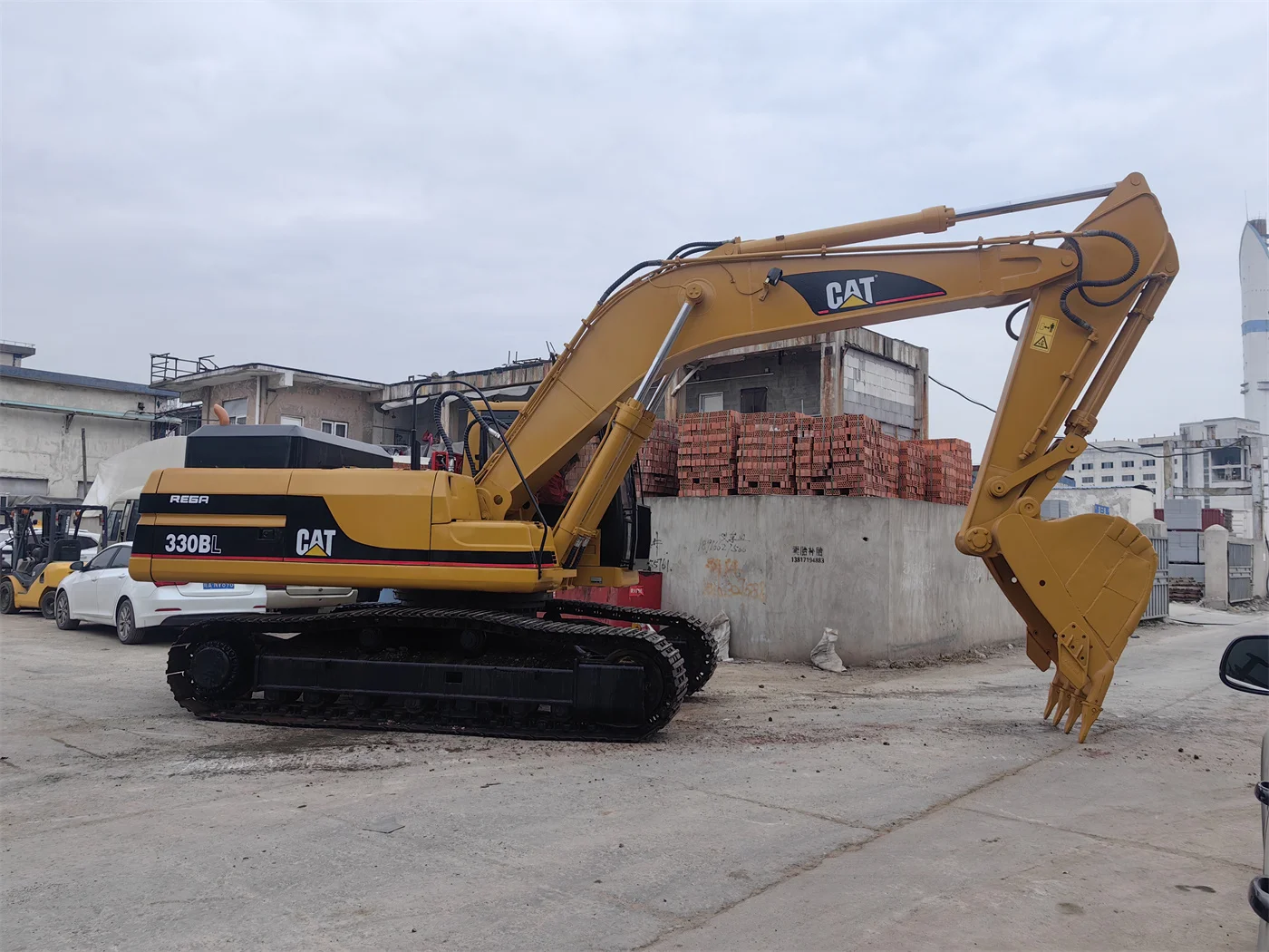 Used Cat 330bl Excavator / Original Caterpillar 330b Excavators / Good ...