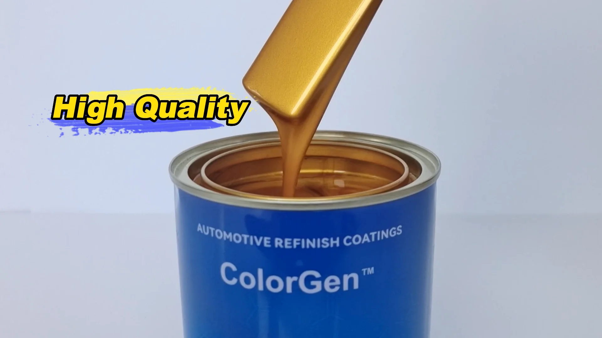 Blue Pink Yellow 2k Auto Paint Colors Automotive Refinish Mixing System ...