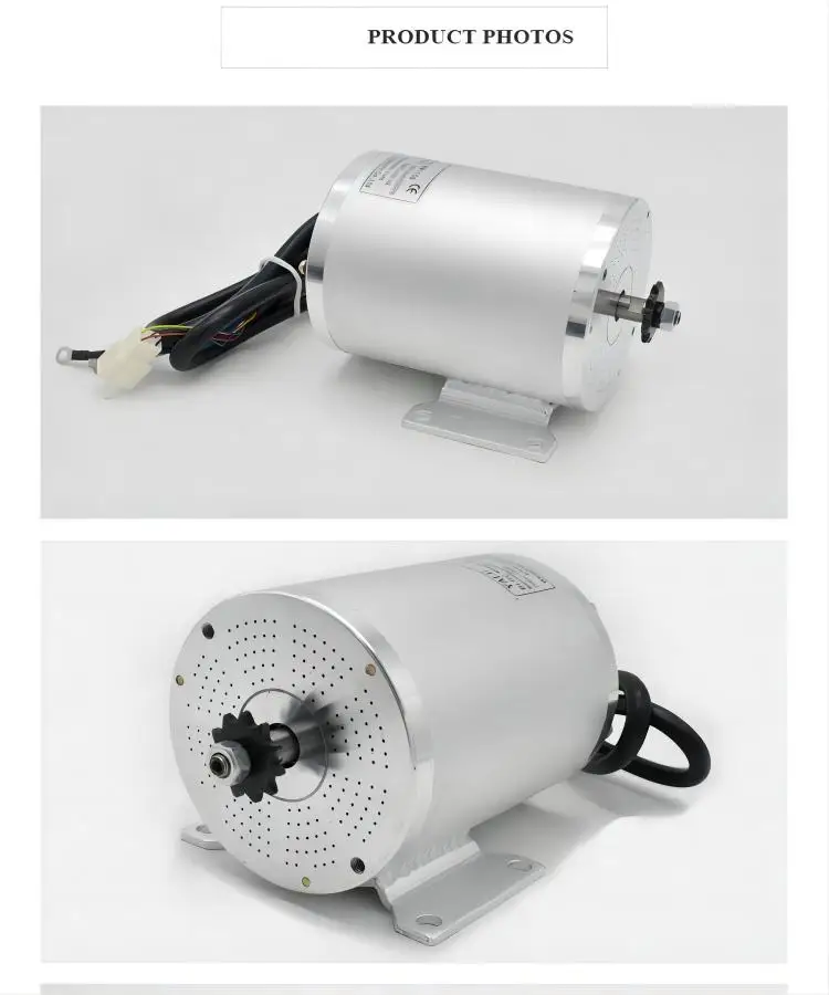 MY1020 Brushless High Speed Motor - 500W to 3000W DC Motors