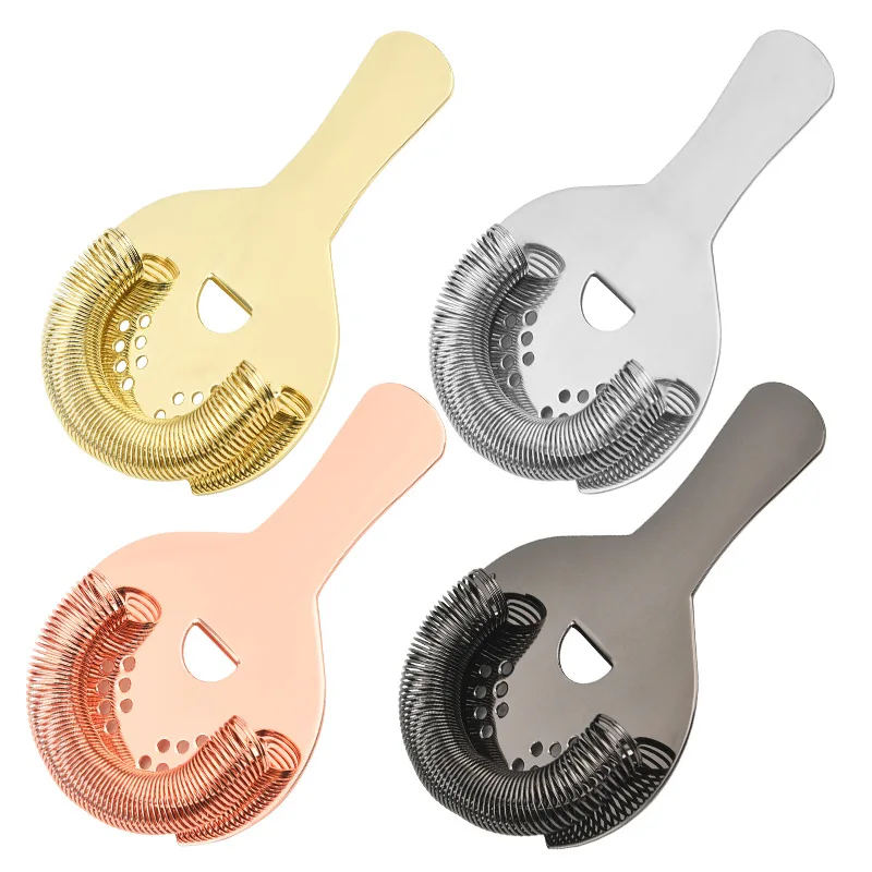 Bar Tool Sieve Ice Strainer Bar Accessories Silver Stainless Steel ...