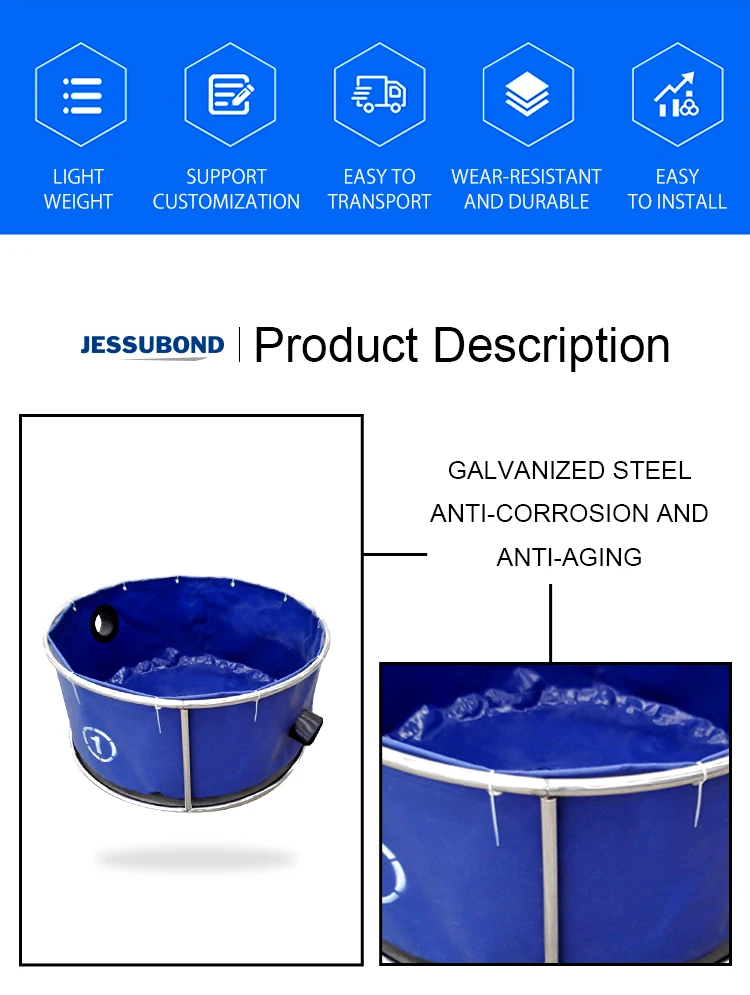 Aquaculture Fish Storage Tank Pvc Fish Breeding Tanks - Buy Pvc Fish ...