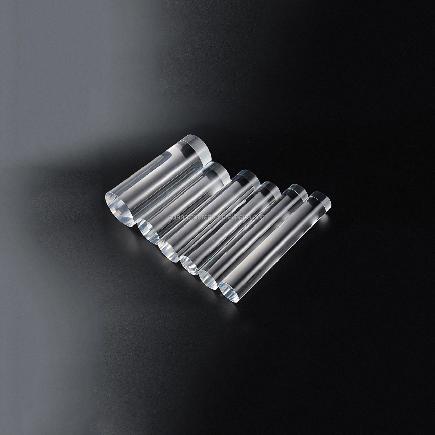 High Transparency Acrylic Cylinder Rod Clear Acrylic Cylinder Display ...