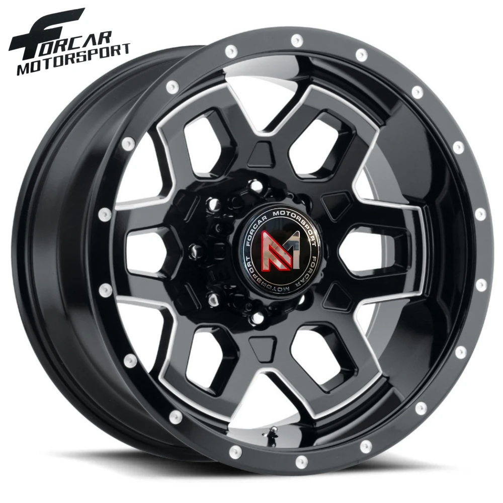 Offroad Wheels Rims 5x139.7 5x150 6x139.7 Aluminum Alloy Wheels With Milling Spokes - Buy Used ...