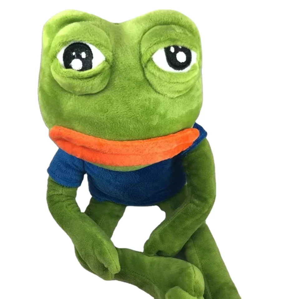 Alibaba.com: 45cm Child Funny Stuffed Toys, Sad Frog Plush Dolls, Pepe ...