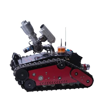 Remote Control Fire Fighting Detecting Robot