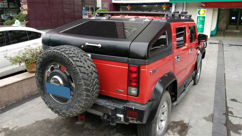 Runde FRP Trunk Cover for Hummer H2 (2003-2009) - Durable Fiberglass ...