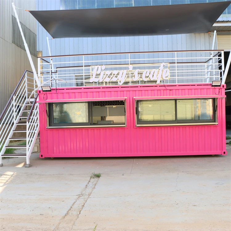 20ft Restaurant Container - Modern Design & Quick Install
