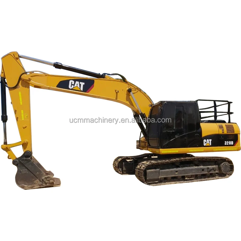Used Caterpillar Clawer Excavator 320d 20 Ton Original Medium Track ...