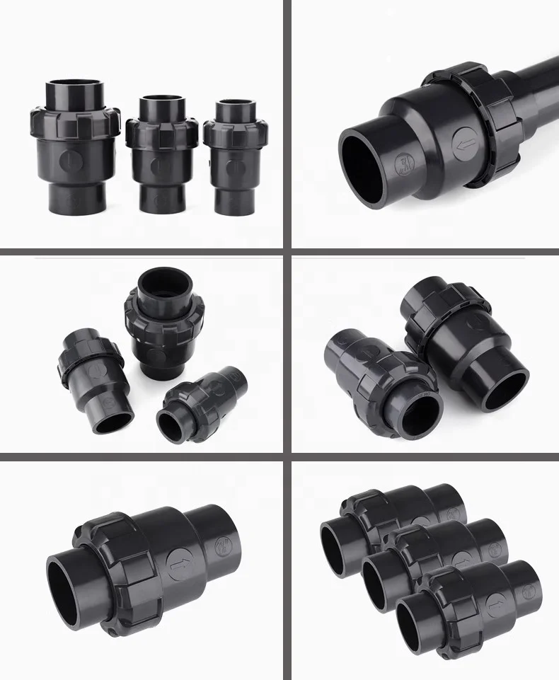 Hydraulic One Way Check Valve Plastic Pvc Check Valve Ball 4 6 8 Inch ...