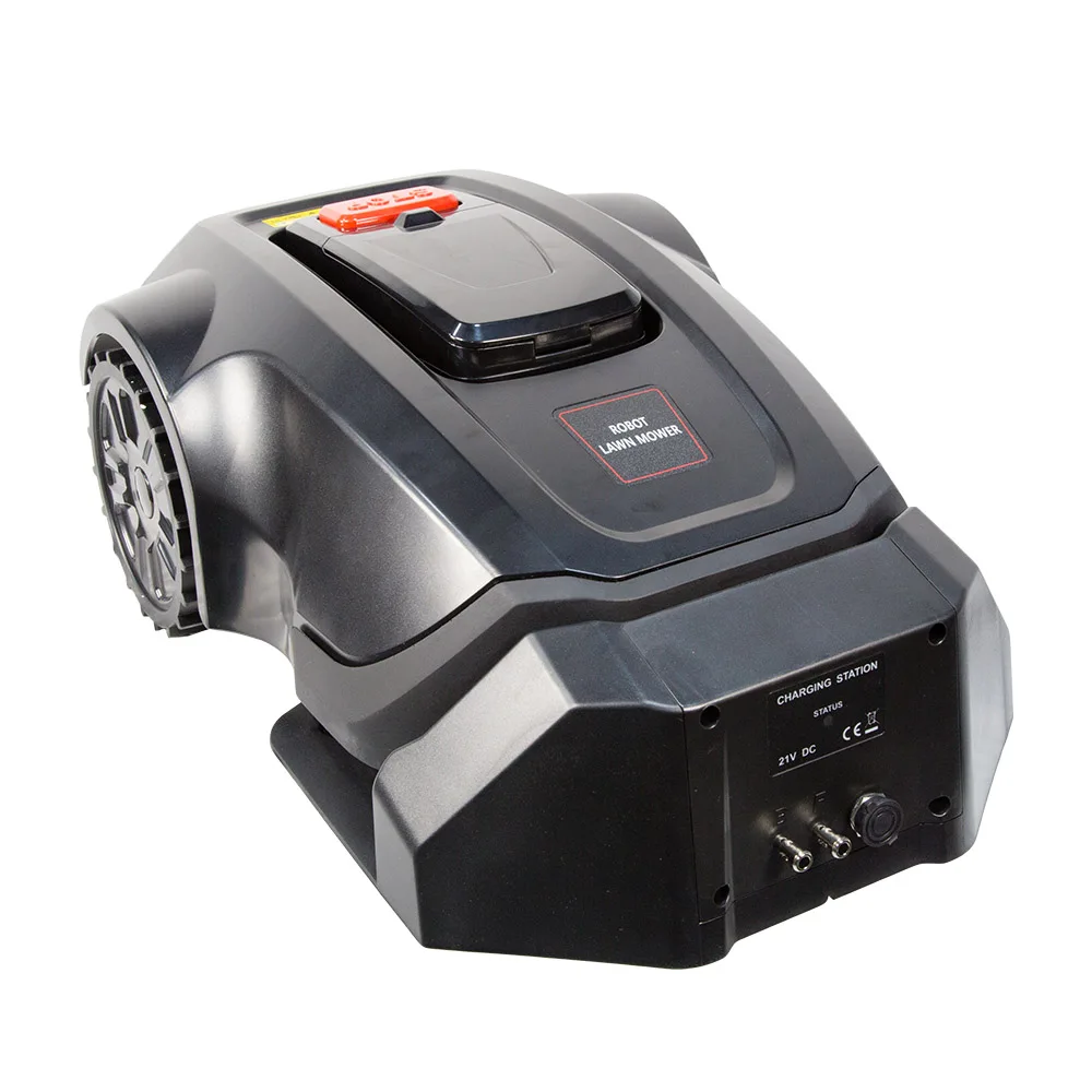 Smart Robot Lawn Mower Suitable for Lawn up to 600m2 with LCD Display 4 ...