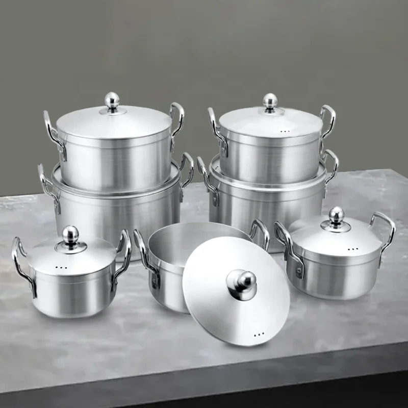 Multifunction Aluminum Cooking Cookware Pot Kitchen Ware Cookware Set ...