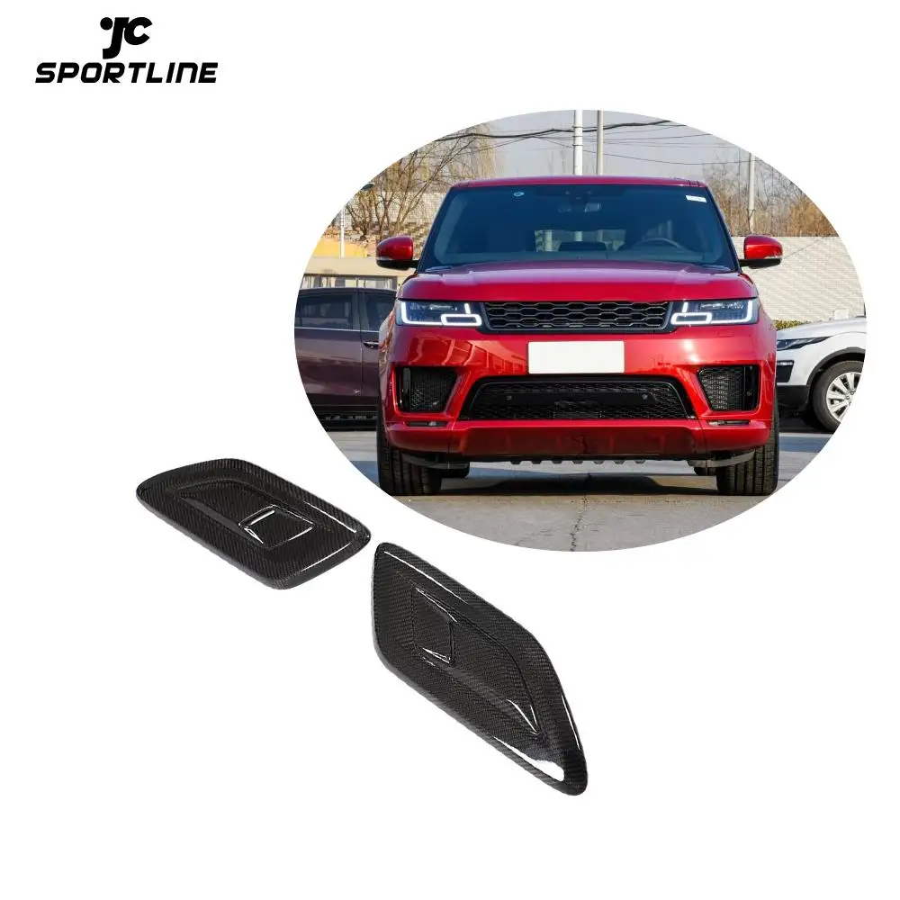 Dry Carbon Fiber Hood Fender Vents for Land Rover Range Rover Sport ...