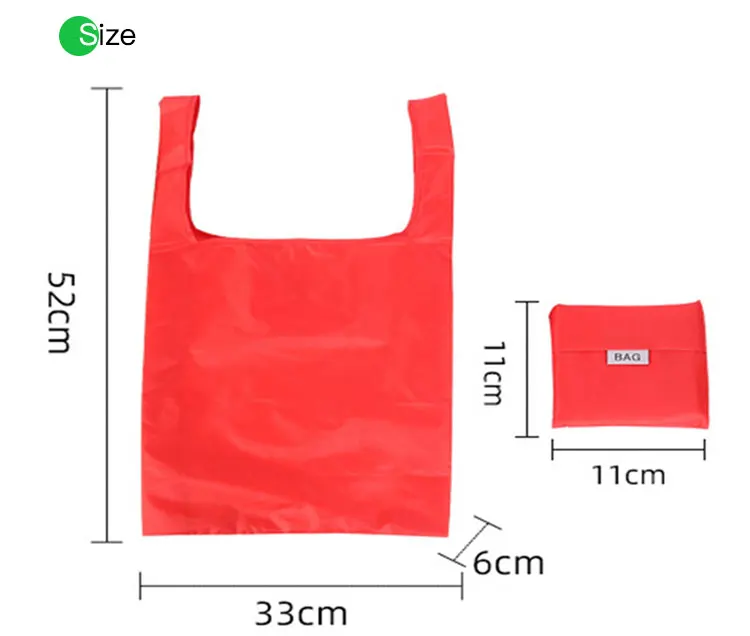Custom Printed Logo Fold up Shopping Tote Shoulder Bag Reusable ...