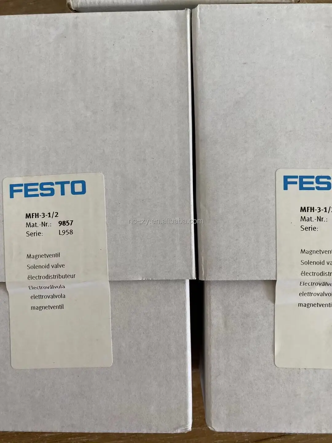 FESTO Solenoid Valve MLC-8-3/8-B Resistor - New & Original