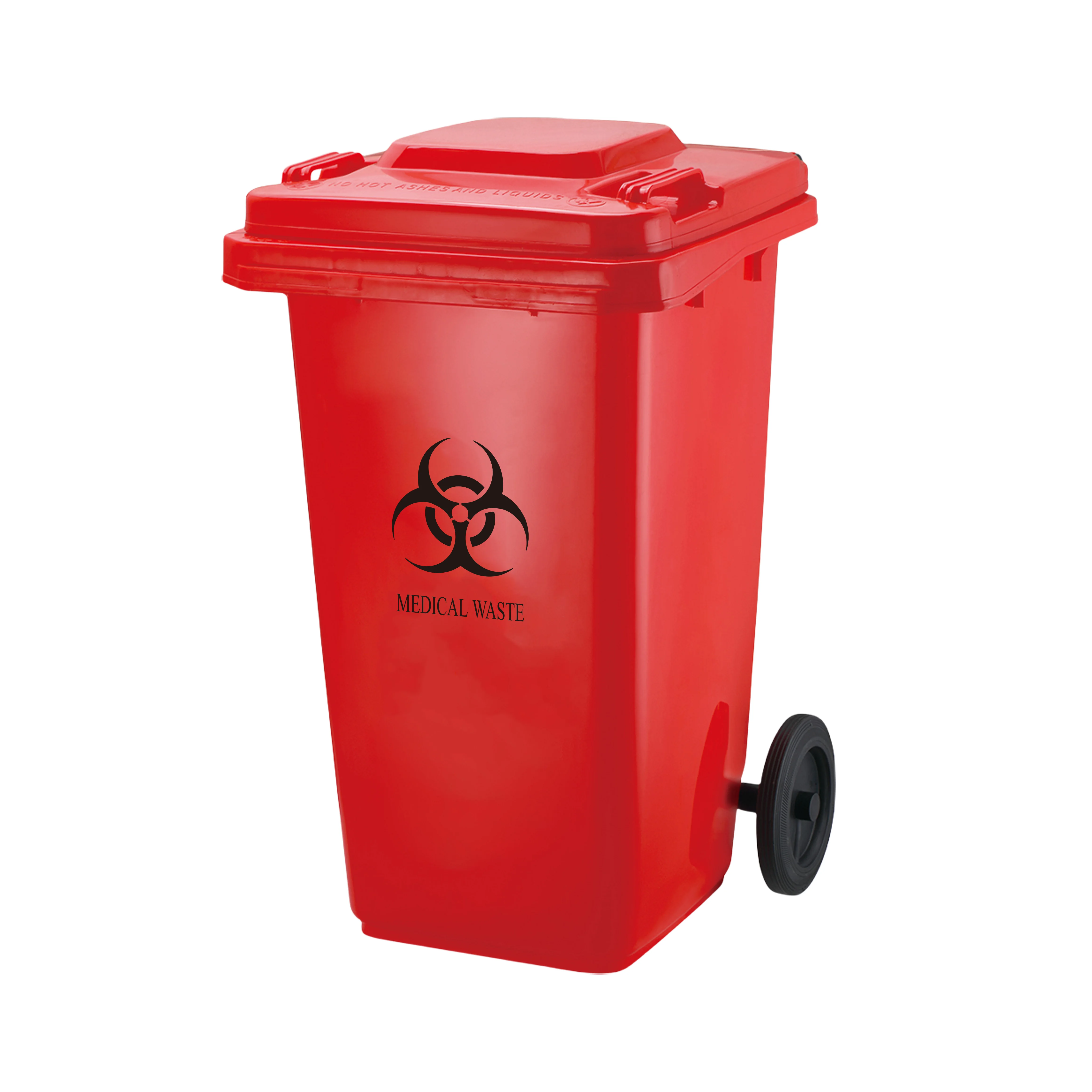 100 Liter Yellow Garbage Dustbin - Eco-Friendly Waste Container