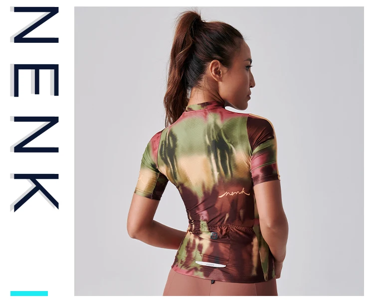 Nenk Oem Women's Bike Jersey Custom Design Cycling Clothing Summer Wear ...