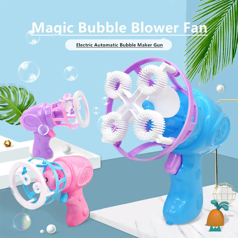 Alibaba.com: Children Handheld Electric Fan Bubble Gun, Automatic Suds ...