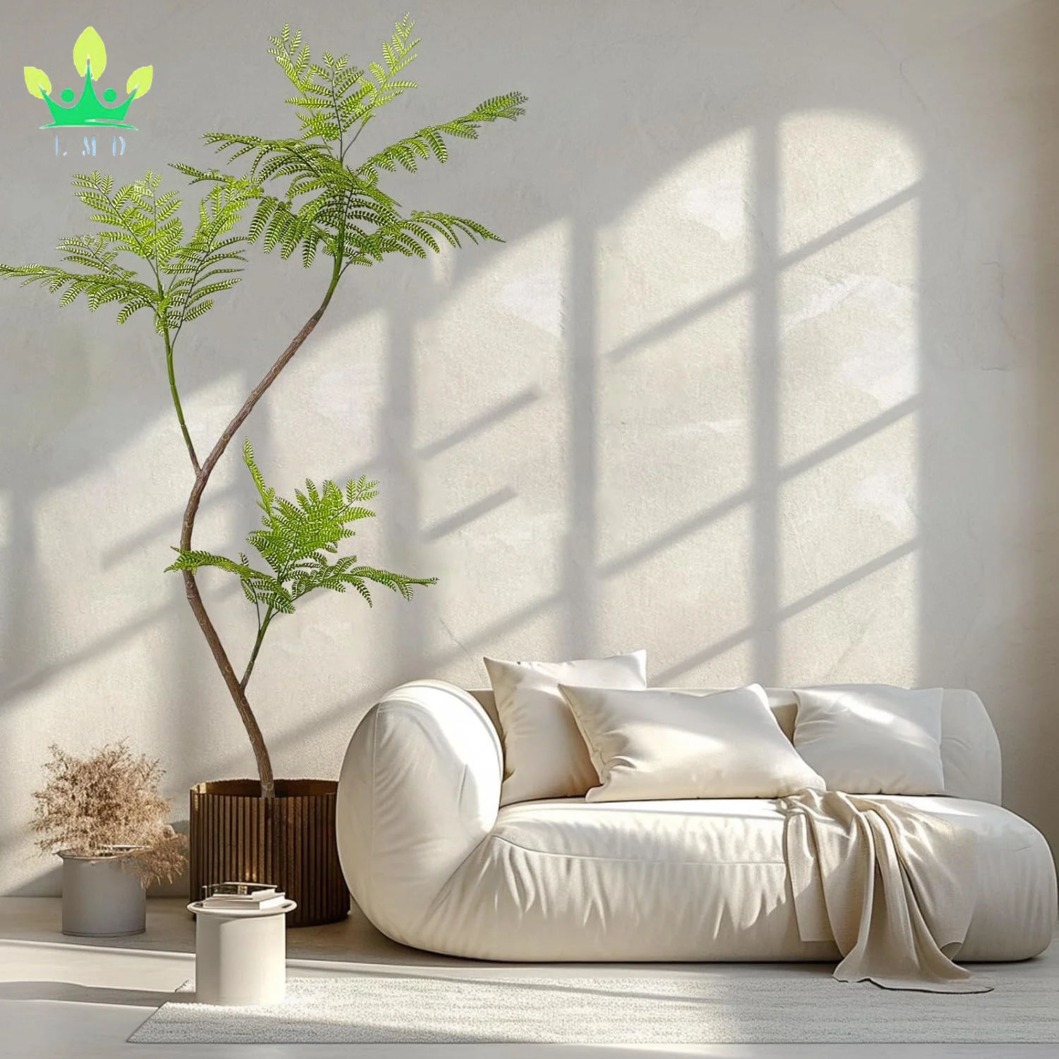 Artificial Jacaranda Tree - Lifelike Indoor Decor Plant