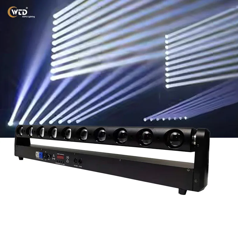 AOPU 10Pcs 30W Stage Lights Moving Head Beam Light 4In1 LED Moving Head ...