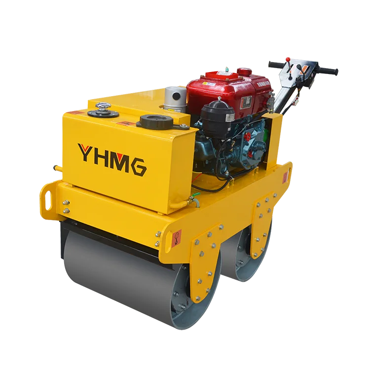 High Quality YH-YLS600C Walking Type Road Roller Compactor Machine Walk ...