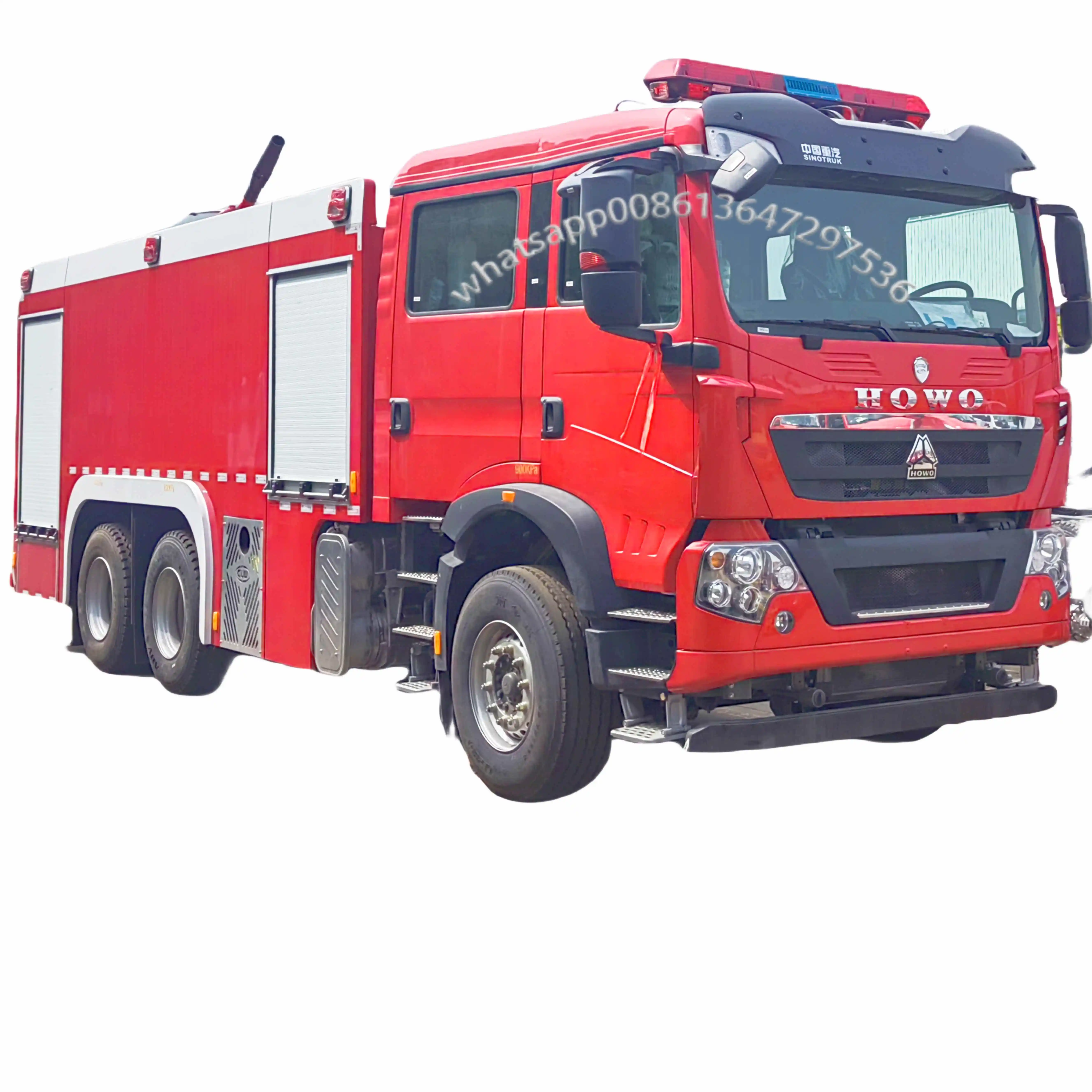 Howo Isuzu Foton 6x4 Foam Water Fire Ladder Truck Fire Fighting Truck ...