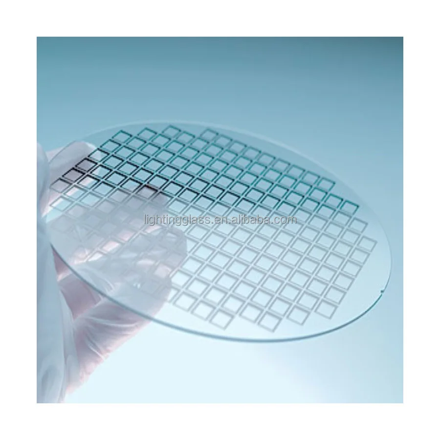 Custom Glass Wafer - High Flatness for Semiconductor Chips
