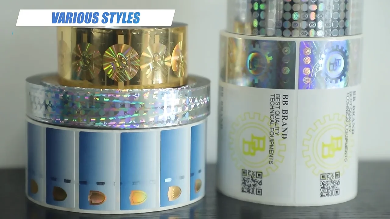 Custom Supplier Holographic Hot Stamping Foils Roll Hologram Transfer ...