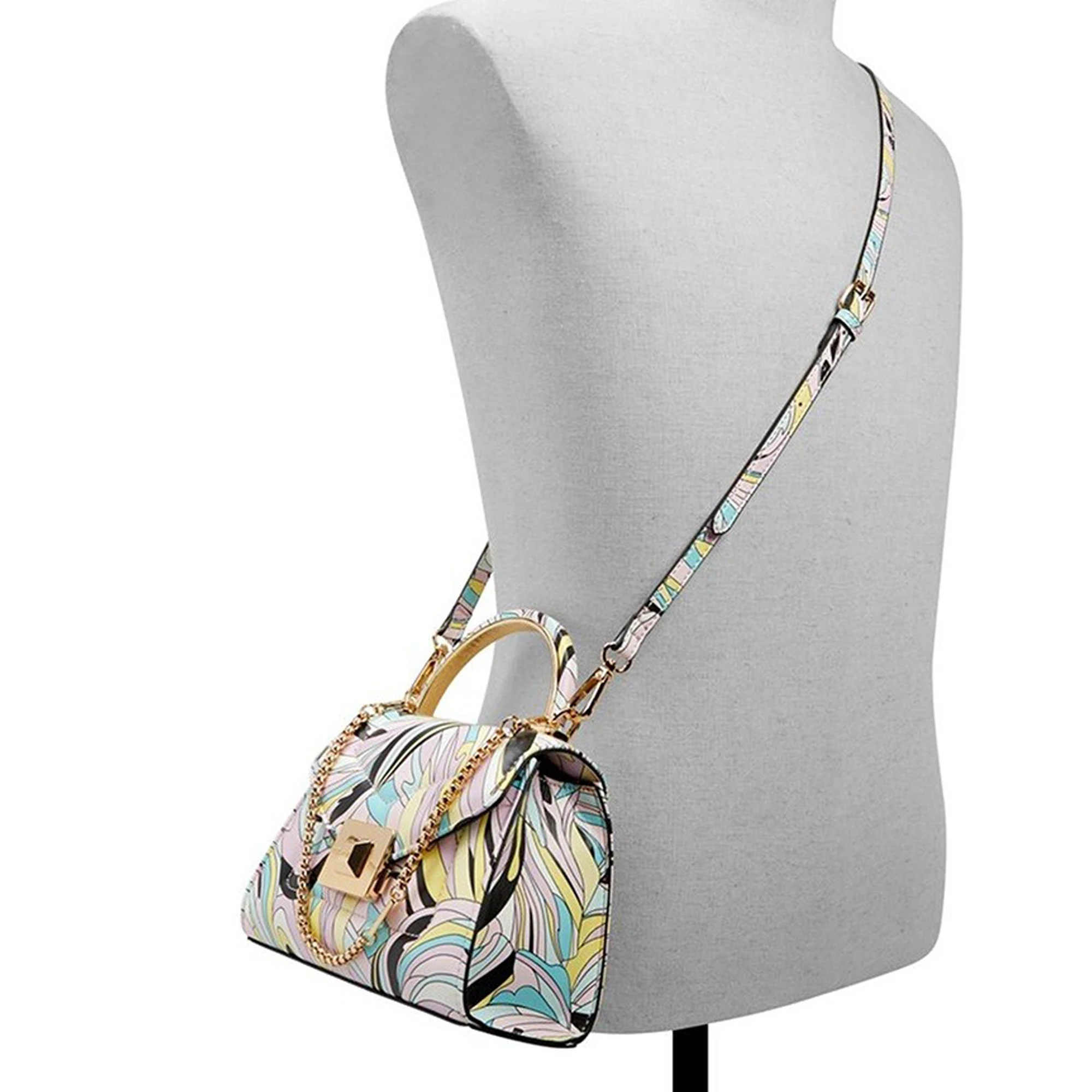 Popular Luxury Lock Diagonal Bag for Women Designer Chain Custom ...