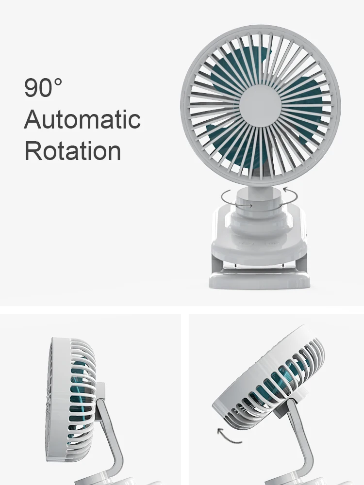 Custom Usb Mini Clip Fan Rechargeable Portable Usb Fan - Buy Mini Clip ...