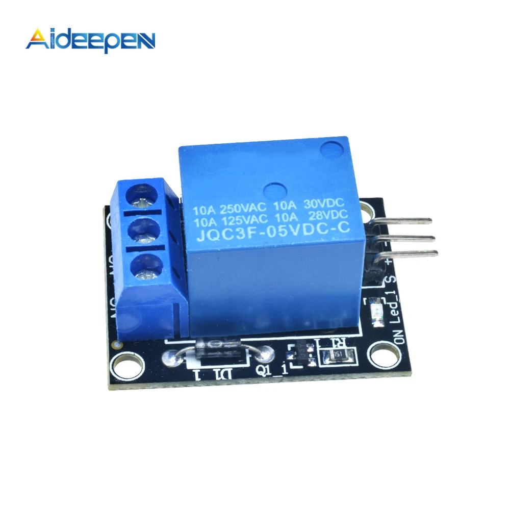 Diymore Ky-019 5v One Channel 1 Ch Relay Module Board Shield Pic Avr ...