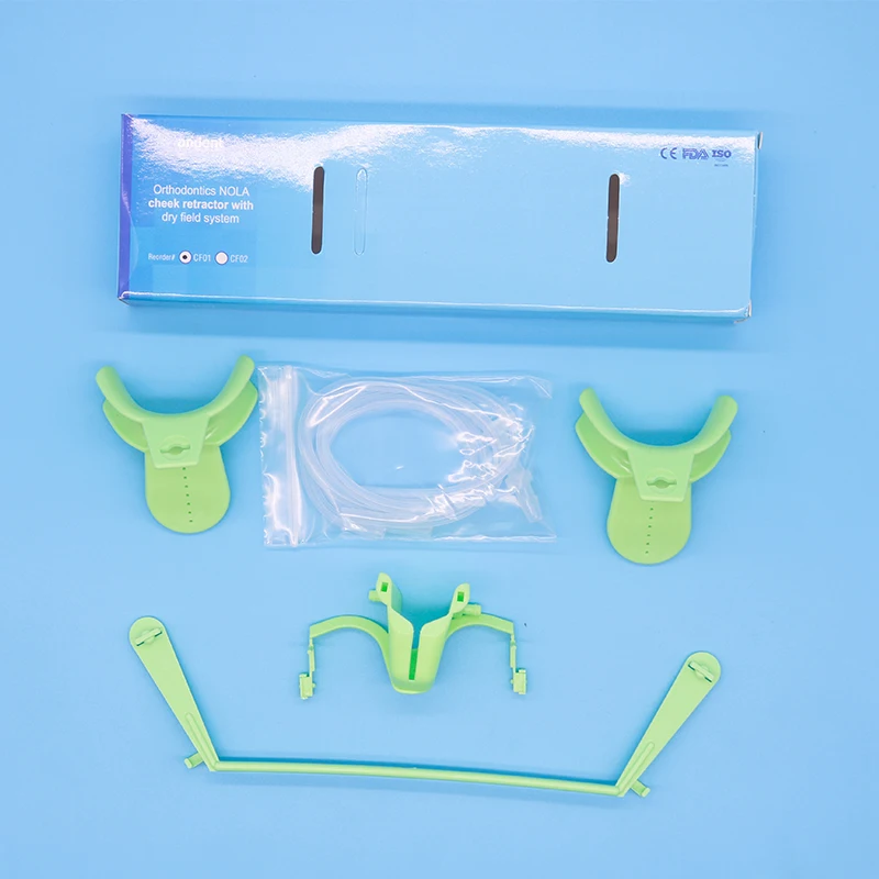Dentist Dry Field System Mouth Opener Saliva Suction Cheek Retractor ...