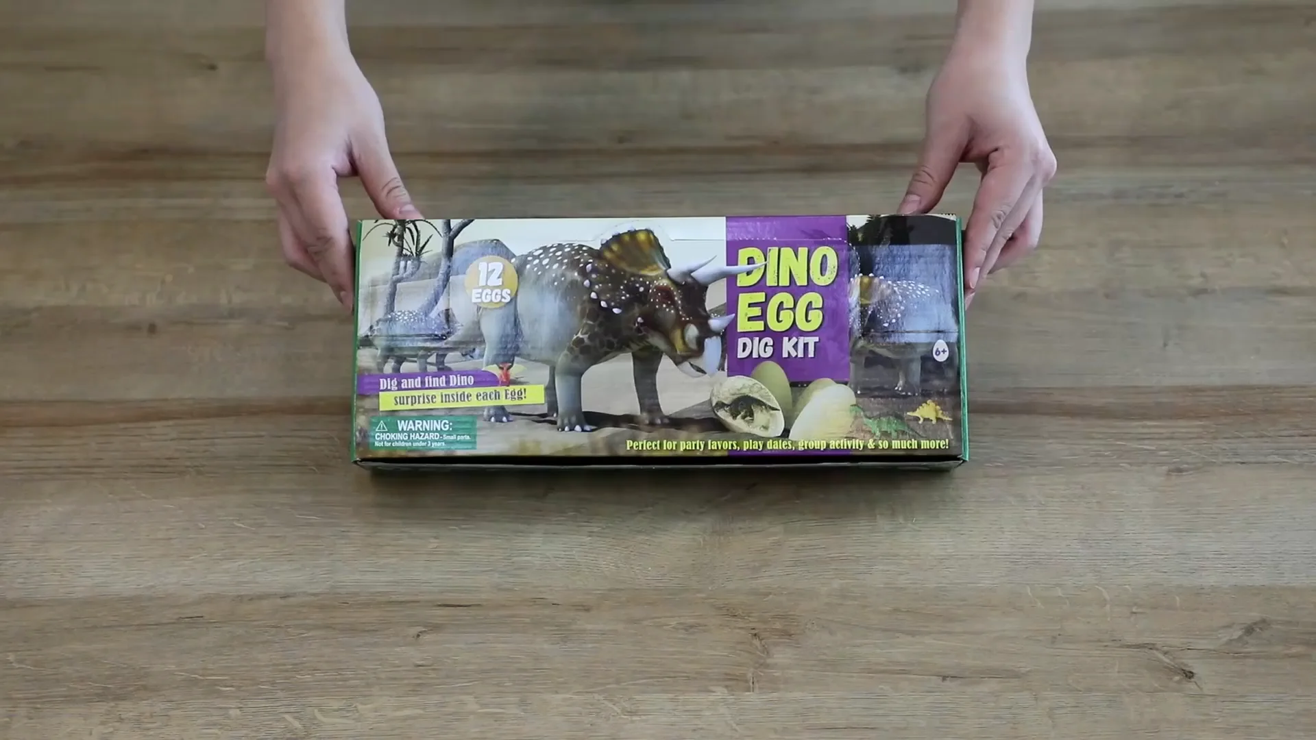Dinosaur Egg Excavation Dig Kit Dig It Out Dinosaur Fossil Toys 12 Dino ...