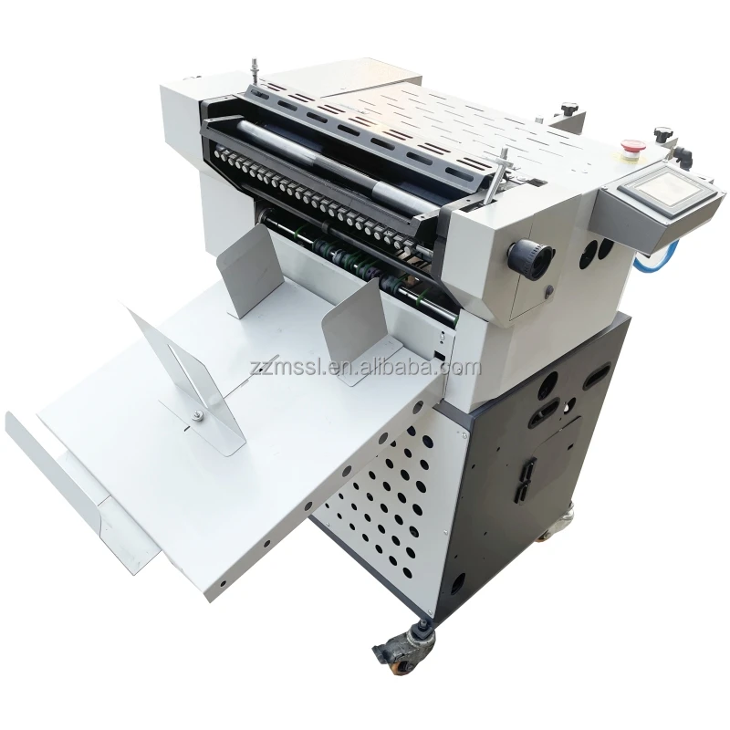 Heavy Duty Automatic Numbering and Perforating Machine Rotary Creaser ...