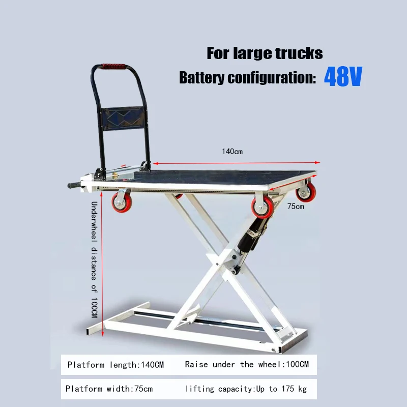 Portable Electric Self-Loading Trolleys - Hydraulic Lifts