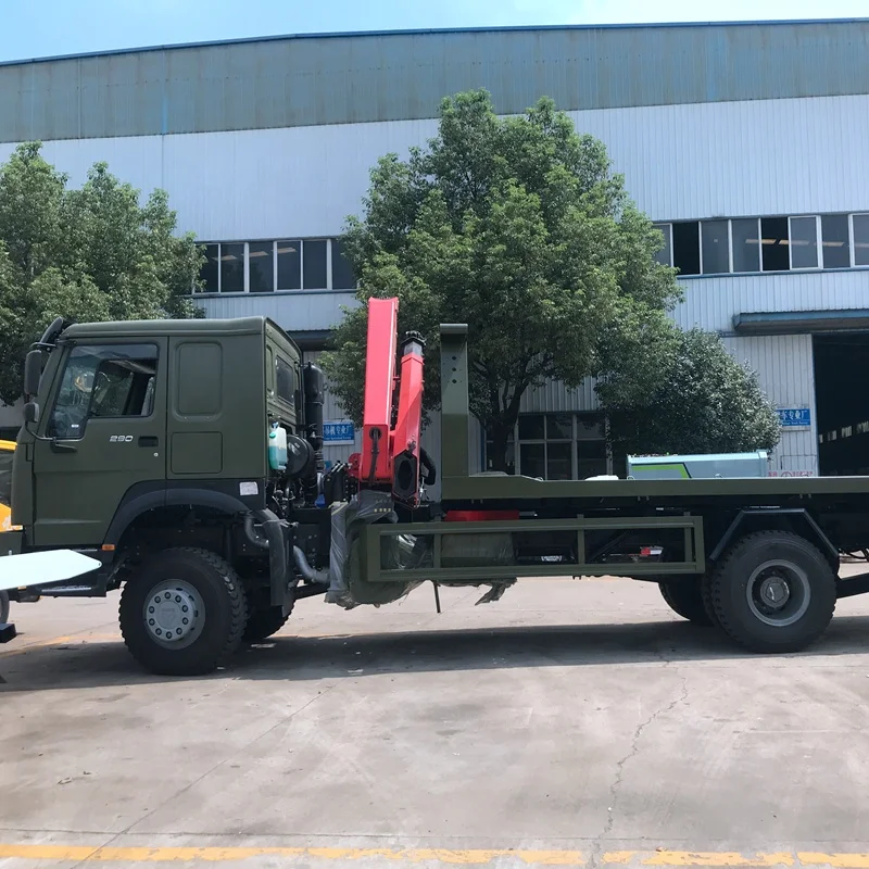 Alibaba.com: HOWO ZZ2167M5227A 4x4 off-road wrecker truck with towing ...