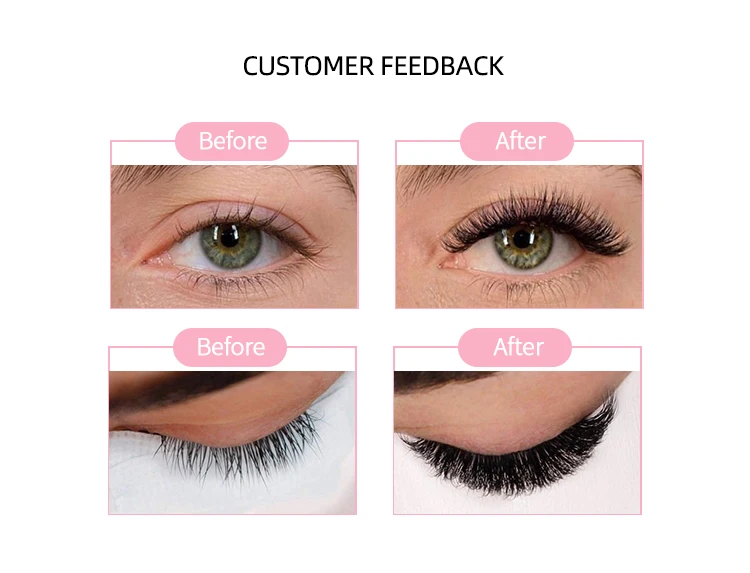Jeleap Russian Premade Volume Lash Thin Base Handmade Loose Pro Made ...