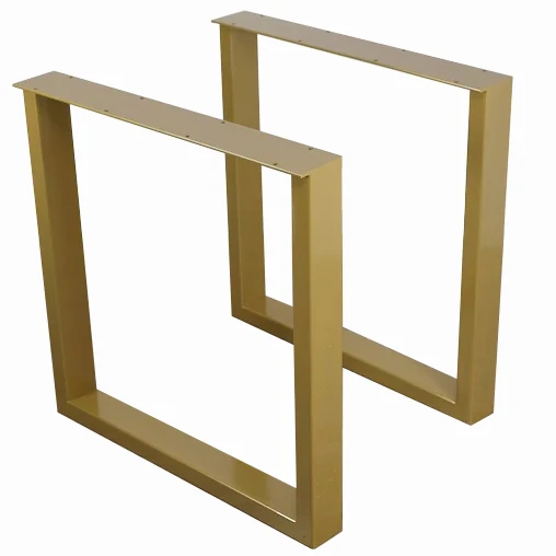 TRIUMPH Table Frame - U Shape Rose Gold Stainless Steel Legs