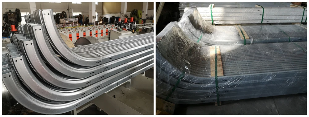 OEM Galvanized Steel Garage Door Rails for Sectional Doors - Durable ...