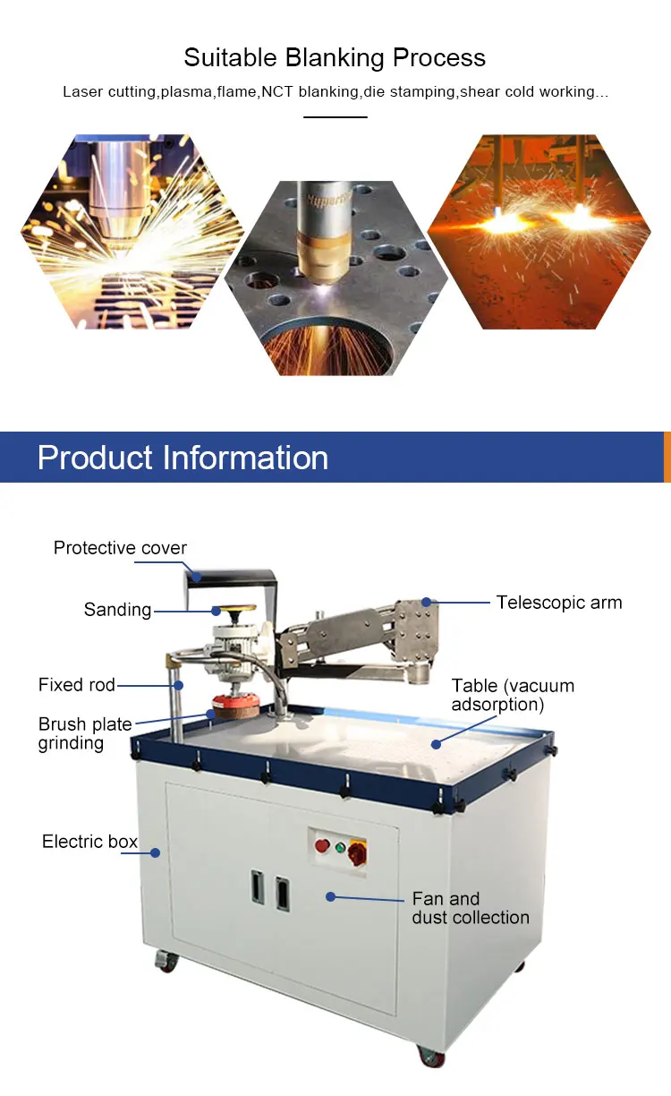 Manual Double Head Combination Of Worktable And Swing Arm Manual ...