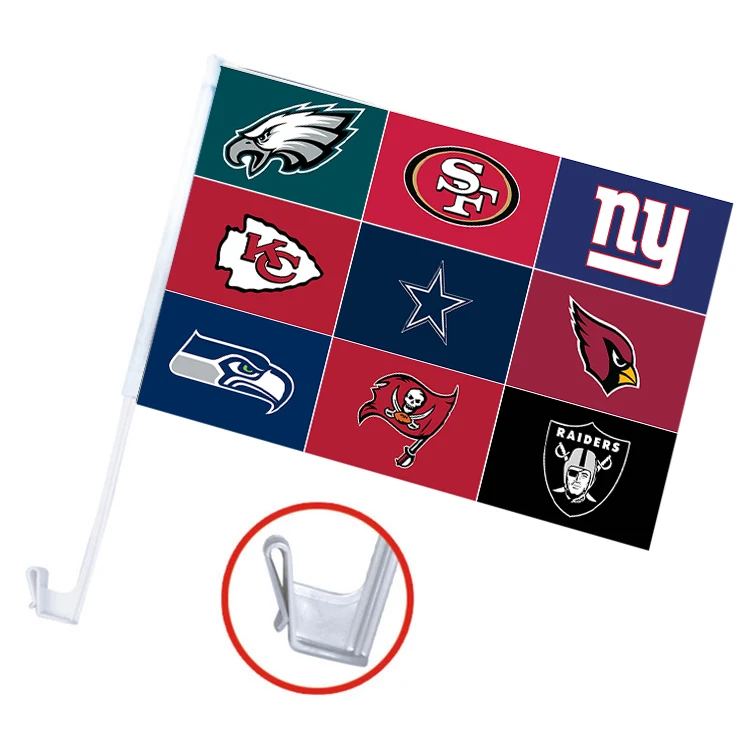 Polyester Sublimation Custom All Design Nfl Football Sports Team Double ...