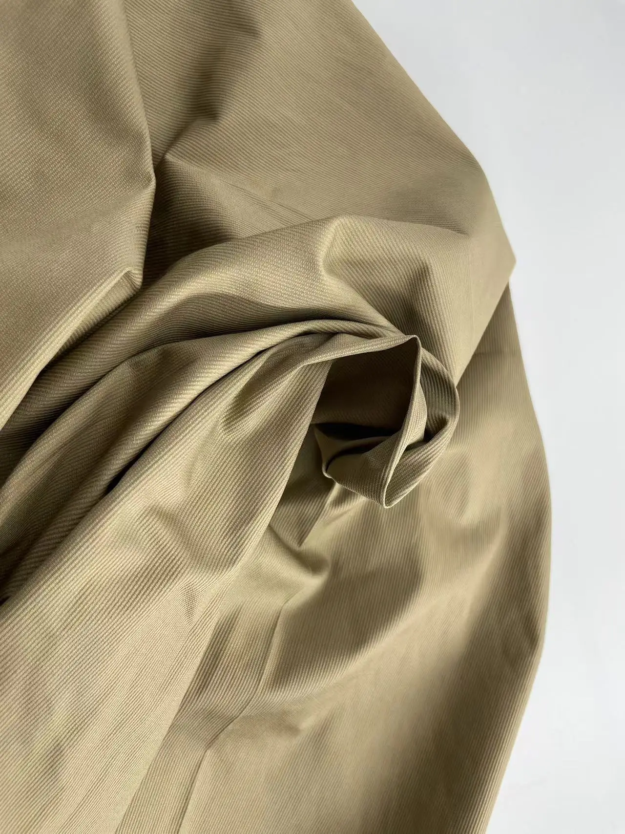 Cotton Spandex Bedford Cord Fabric - Dobby, Solid Dyed