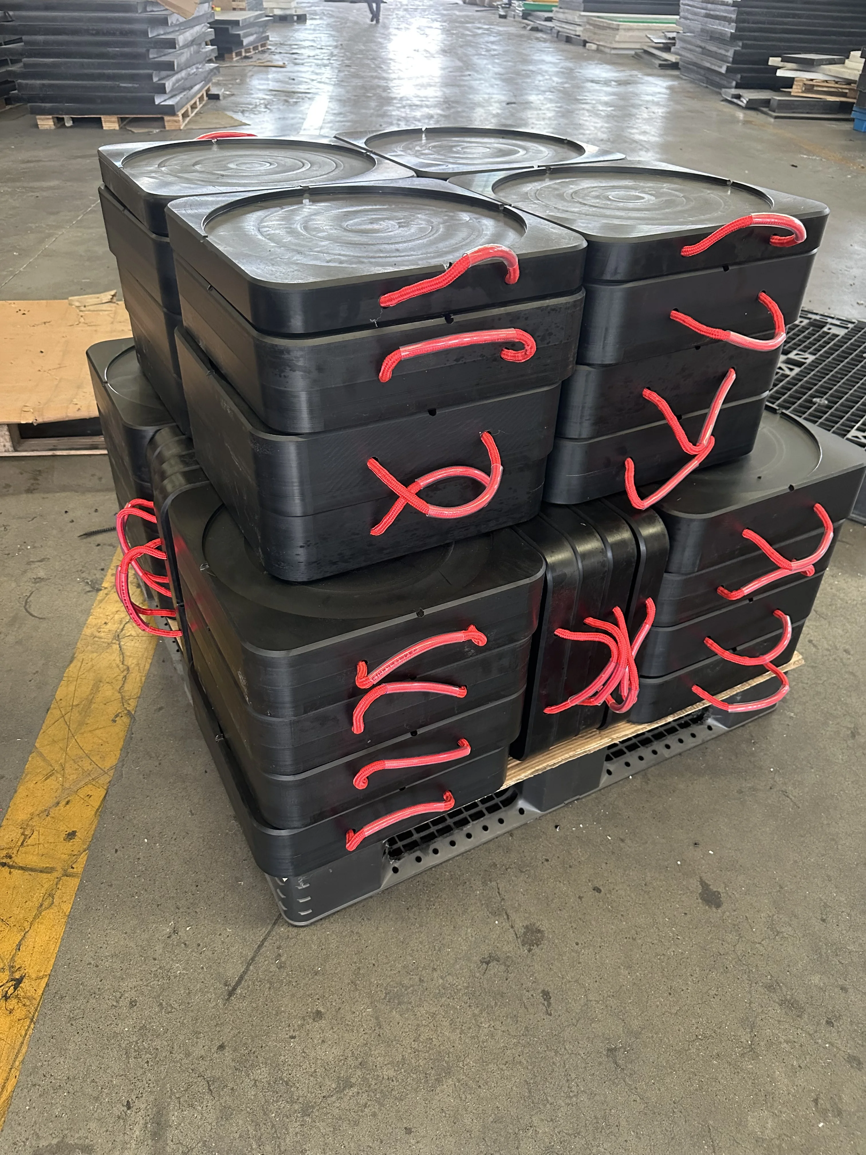 Crane Beams & Support Blocks Uhmw Polyethylene Outrigger Pads Crane ...