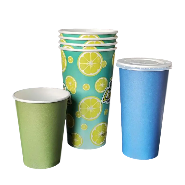 16oz 22oz 24oz Recyclable Single Wall Vasos Desechables Personalizados ...