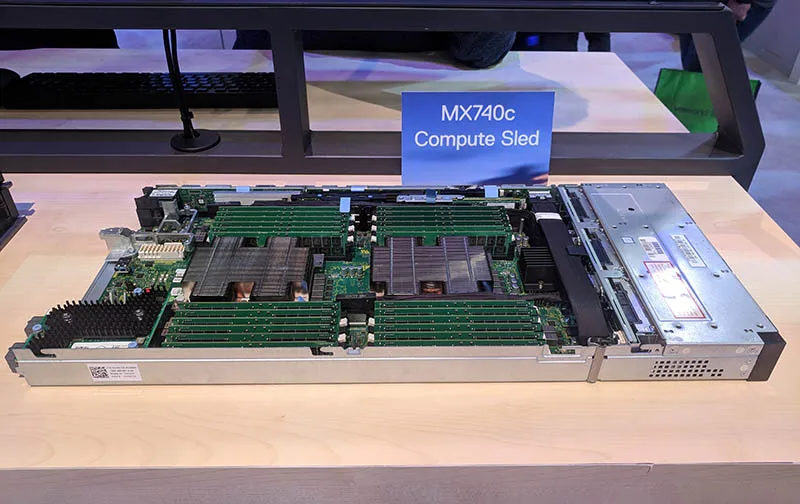 Del L Poweredge Mx740c Data Computing Center High Density Blade Server ...