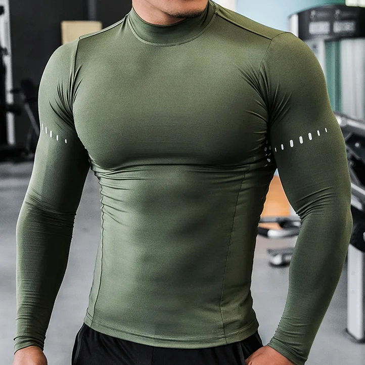 New Sport Athletic Workout Baselayer Tshirt Men's Compression Quick ...