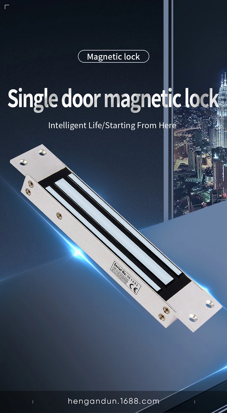 Ma 800lb 350kg Dc 12v/24v Solenoid Lock Lightweight Stainless Steel ...