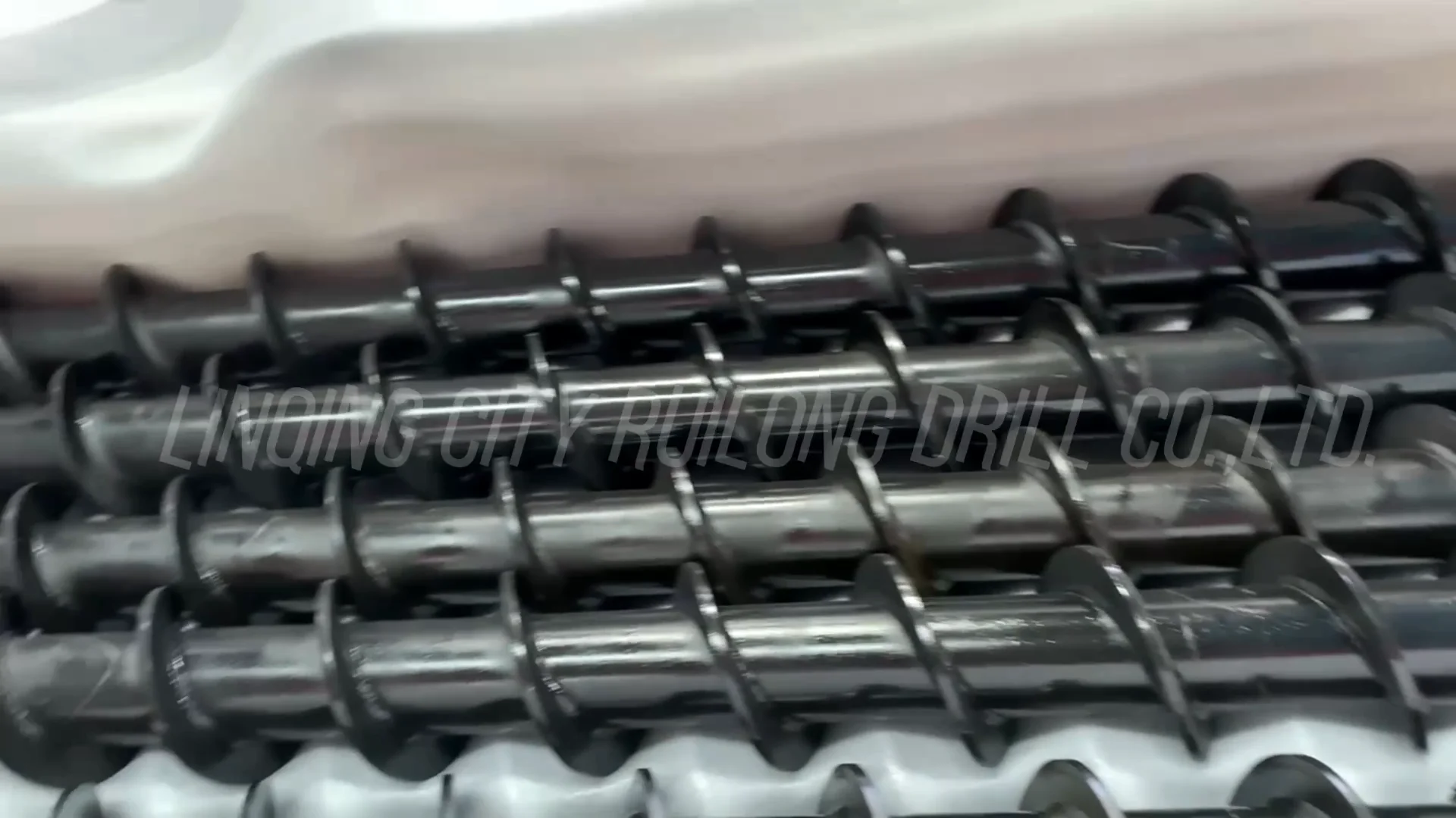 Borehole Drilling Machine Cfa Auger Drill Rod For Geological Drilling ...