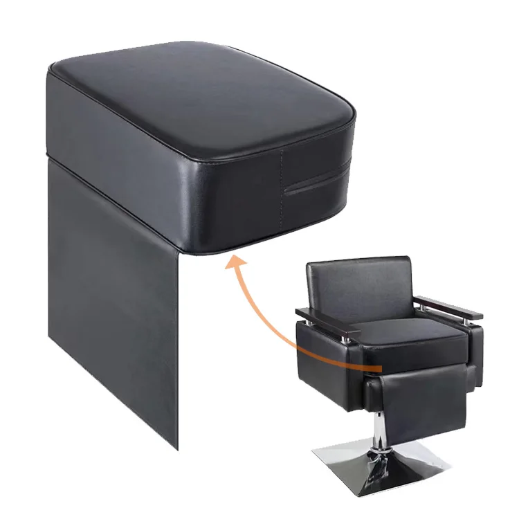 Children's Oversize Leather Booster Seat for Barber Salons