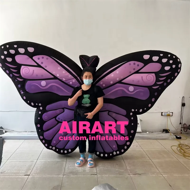 Hot Sale Inflatable Butterfly Costume Giant Inflatable Wing Of The ...